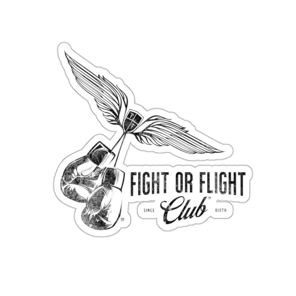 Original Logo Sticker – Fight Or Flight Club™